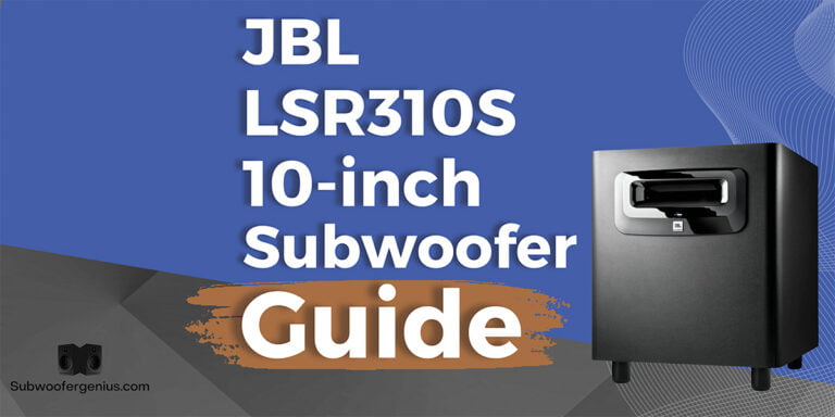 JBL Professional LSR310S 10-inch Subwoofer Guide