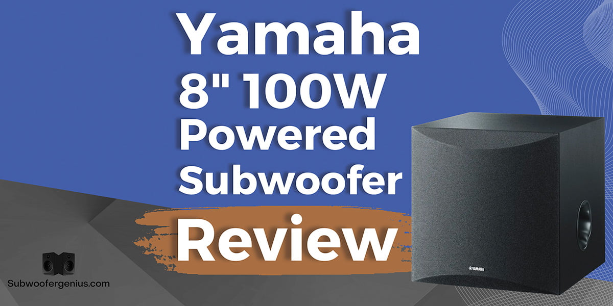 Yamaha 8" 100W Powered Subwoofer [Small But Powerful?]